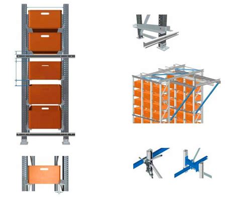 China Miniload Automated High Rise Rack China Asrs Racking Automated High Rise Racking