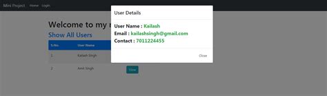 Show Active Users Detail On Home Page Elevenstech Web Tutorials