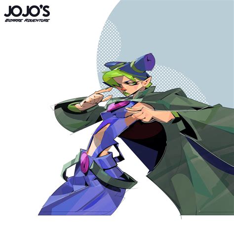 Kujo Jolyne Jojo No Kimyou Na Bouken And More Drawn By Zhoouoo Danbooru