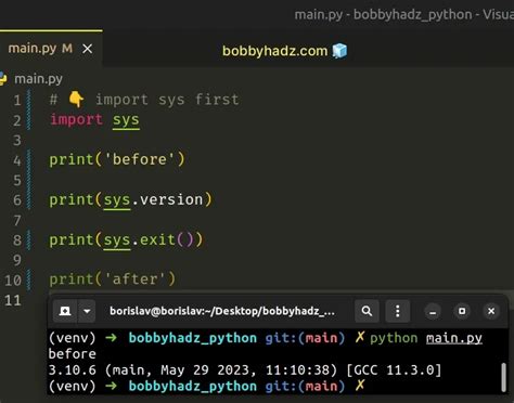 Python Import Sys Error