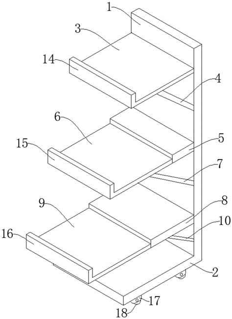 一种受光均匀的培养架的制作方法