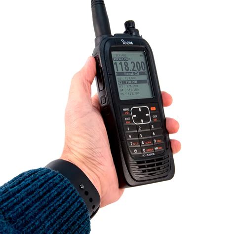 Icom Ic A25ce Vhf Aviation 6w Radio Portable