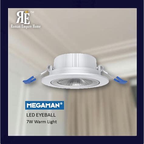 Megaman Spot Led W Warm Light Shopee Malaysia
