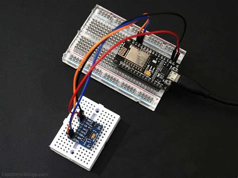 Adxl345 Accelerometer Interfacing With Nodemcu Nodemcu