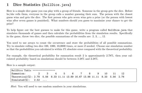 Please Provide Java Code To Run A Program That Meets