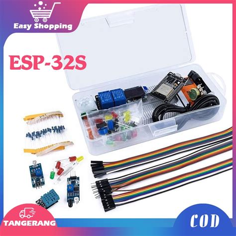 Jual 1set Esp32 Wifi Kit Esp32 Starter Kit Diy Esp 32s Development Board Shopee Indonesia
