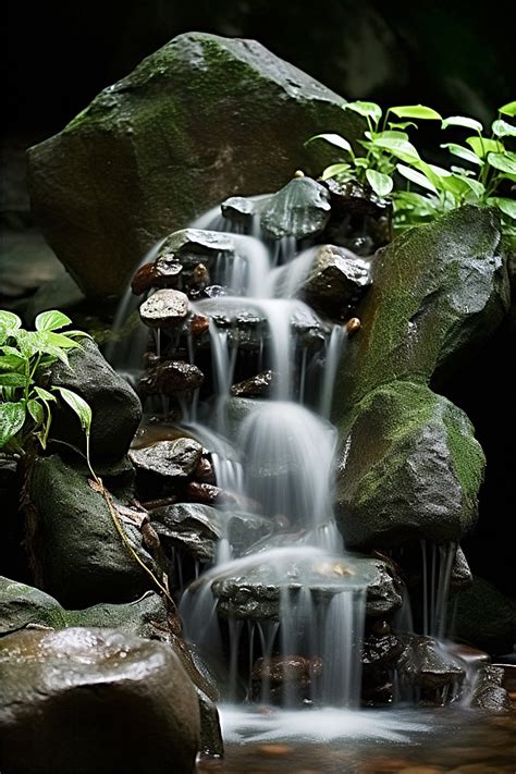 열대우림의 폭포 배경 배경 화면 및 일러스트 무료 다운로드 Pngtree