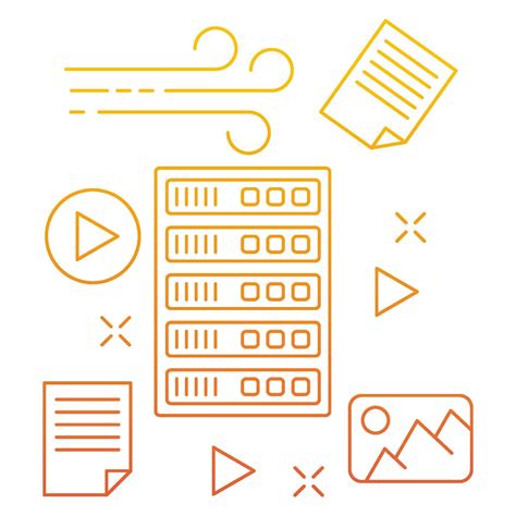 Unstructured Data Icon Suitable For A Wide Range Of Digital Creative
