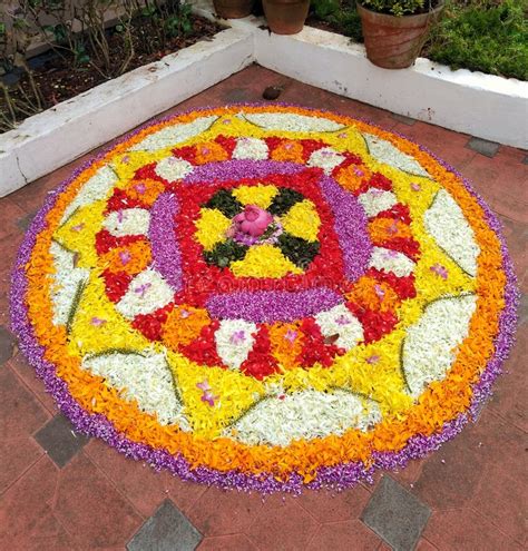 Flores Onam Athapoo Imagen De Archivo Imagen De Flores 195698269