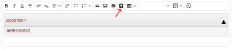 Ckeditor 5 Spoiler