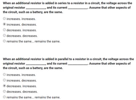 Solved When An Additional Resistor Is Added In Series To A Chegg Com