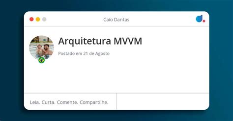 Arquitetura Mvvm