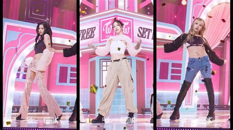 [k Fancam] 트와이스 사나 미나 채영 직캠 Set Me Free Twice Sana Mina Chaeyoung Fancam Musicbank 230317