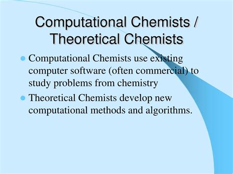 Ppt Computational Chemistry For Dummies Powerpoint Presentation Free Download Id 829657