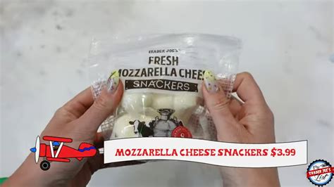 Trader Joes Mozzarella Cheese Snackers Review 3 99 Trader Joes List