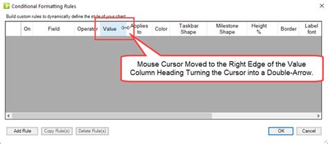 Adding Conditional Formatting Rules For Onepager Express For Version 7