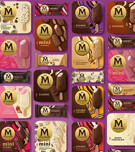 联合利华旗下冰激凌品牌 Magnum 梦龙更新LOGO和包装