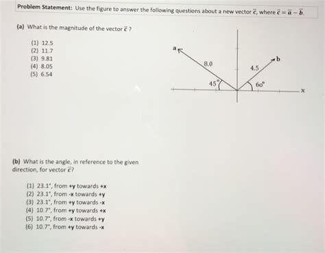 solved problem statement use the figure to answer the