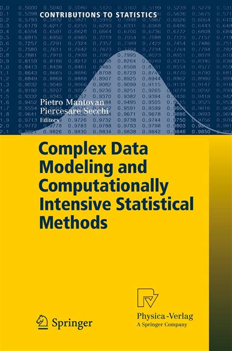 Complex Data Modeling And Computationally Intensive Statistical Methods
