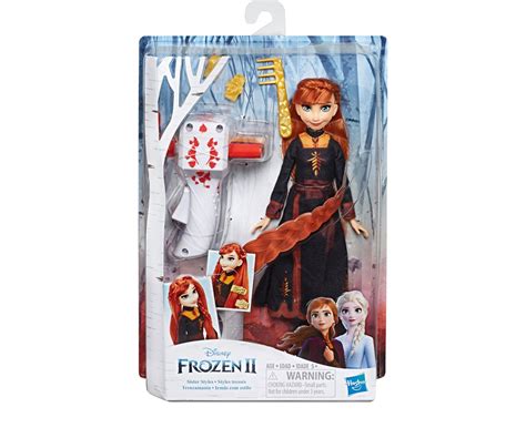 Играчки за момичета Disney Princess от Замръзналото кралство 2 Анна с аксесоари за игра с коса