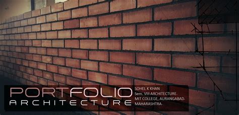 architectural internship portfolio by sohel khan issuu