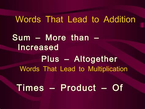 Algebraic Expressions Ppt