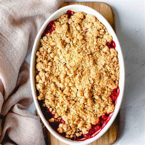 Strawberry Crumble Easy Deliciousness