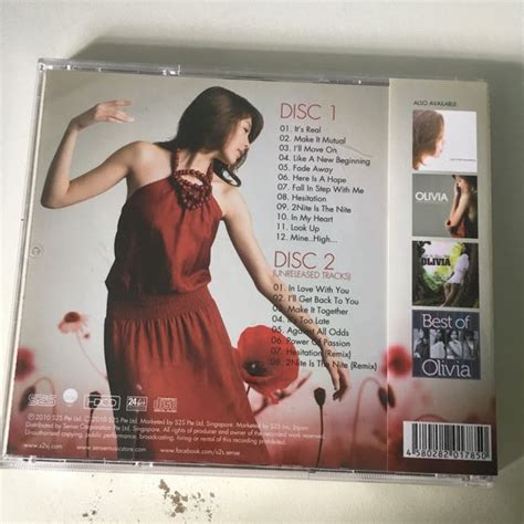 Rare Olivia Ong Just For You Cd Hobbies And Toys Music And Media Cds