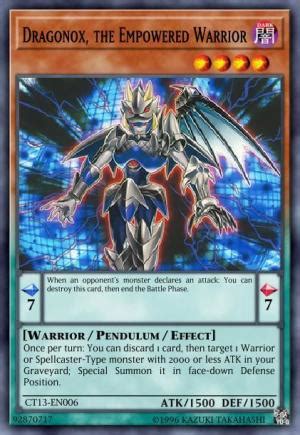 Dragonox Der Ermächtigte Krieger Yugioh Karte Dragonox The Empowered