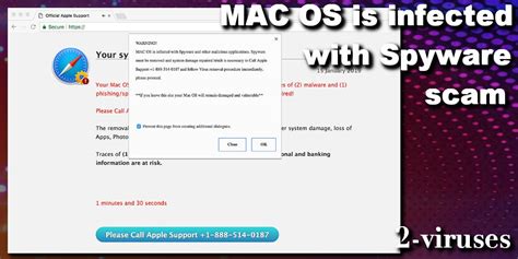 Mac Os Is Infected With Spyware Scam Dedicated 2