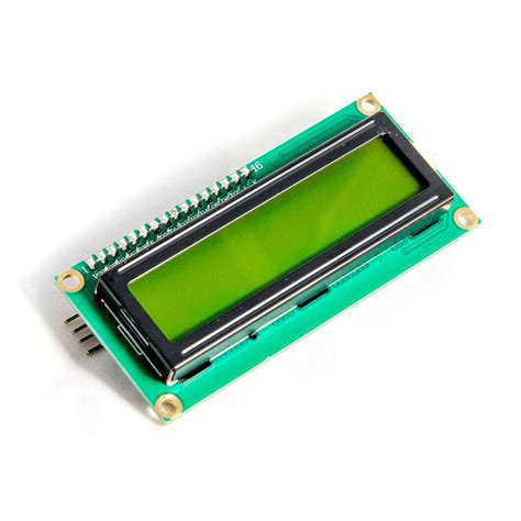 Alfanumerisk Display 16x2 Tecken Grön Gul Invize Ab