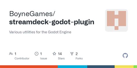 Github Boynegames Streamdeck Godot Plugin Various Utilities For The Godot Engine