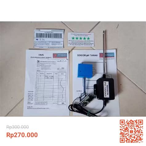 jual sensor ph tanah dan kelembaban tanah dms support esp32 arduino shopee indonesia