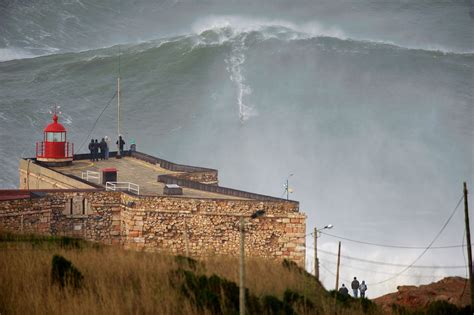 Nazaré Canyon Riesenwellen Nazaré Ein Ausflug Ins Big Wave Surf