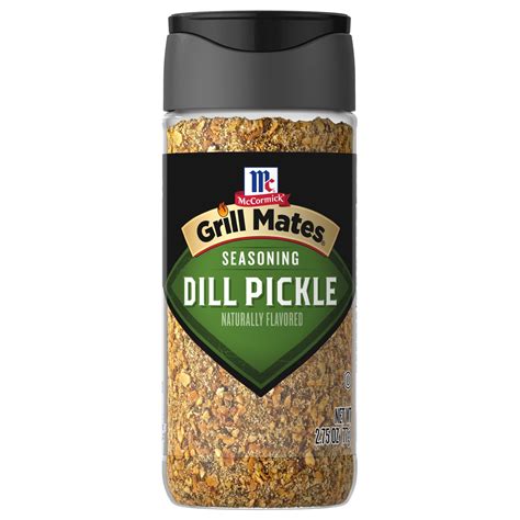 Grill Mates Seasoning Dill Pickle 275 Oz Bottle