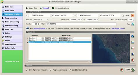 Tutorial Semi Automatic Classification Plugin Documentation