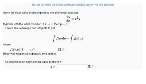 You Do Not Need The Maple Computer Algebra StudyX