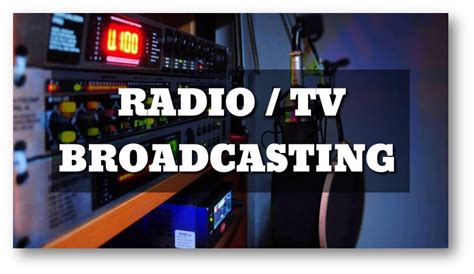 Radio And Television Broadcasting Email List