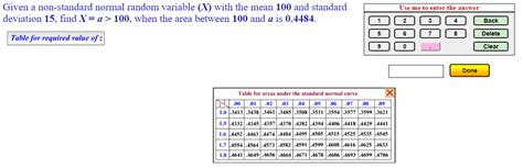 Solved Given A Non Standard Normal Random Variable X With