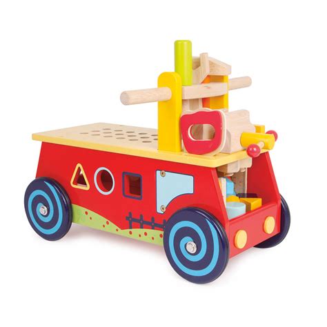 Small Foot Motor Activity Cart Workbench Wooden Toys Incy Wincy Toys