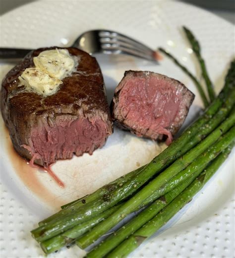 [homemade] Filet Minion Topped With Black Truffle Butter R Food