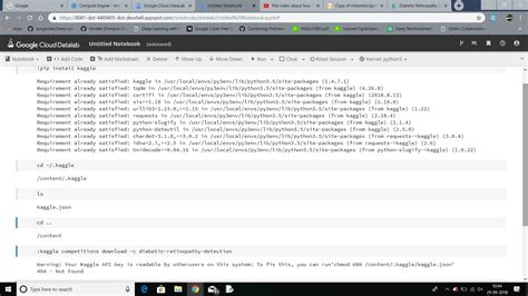 Kaggle Api In Gcp · Issue 100 · Kagglekaggle Api · Github