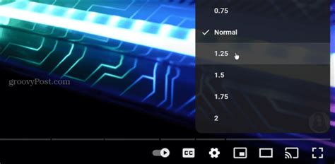How To Control Playback Speed On Youtube