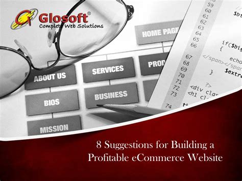 Ppt 8 Suggestions For Building A Profitable Ecommerce Website