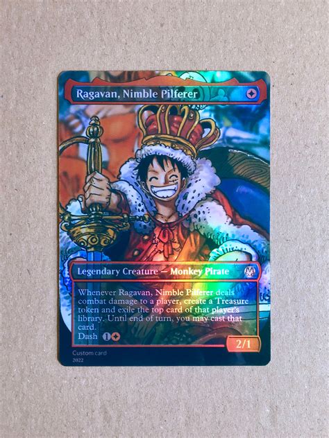 Ragavan Nimble Pilferer Proxy Foil Mtg Etsy
