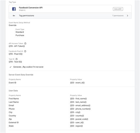 Facebook Conversion API Events Deduplication Hash User Data