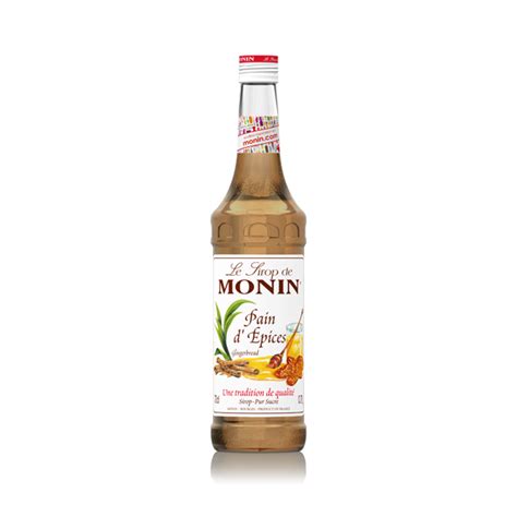 Monin Gingerbread John Street Beverage
