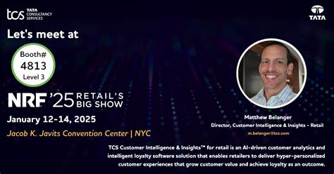 Tcs Digital Software And Solutions On Linkedin Tcs Cii Retail Nrf