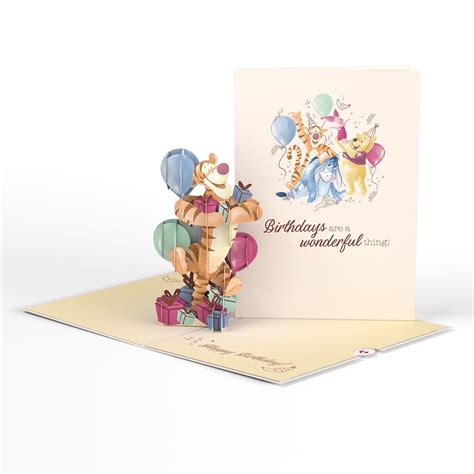 Classic Winnie The Pooh Birthday Cards Disney Winnie The Pooh Cards