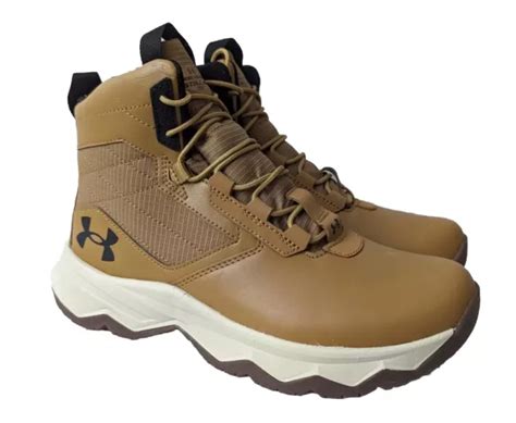 Under Armour Mens Ua Stellar G2 6 Tactical Duty Brown Hiking Boots